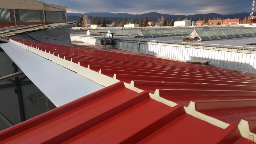 Πάνελ οροφής | Πάνελ πολυουρεθάνης | THERM.IN.PANEL.